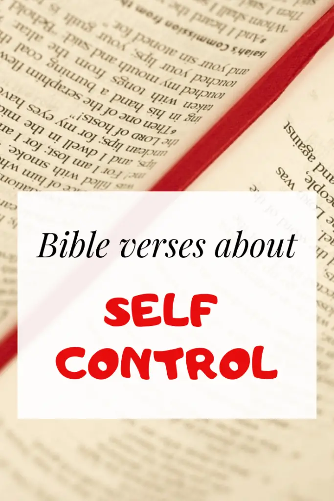 30+ Bible Verses About Self Control: What Does Scripture Say?