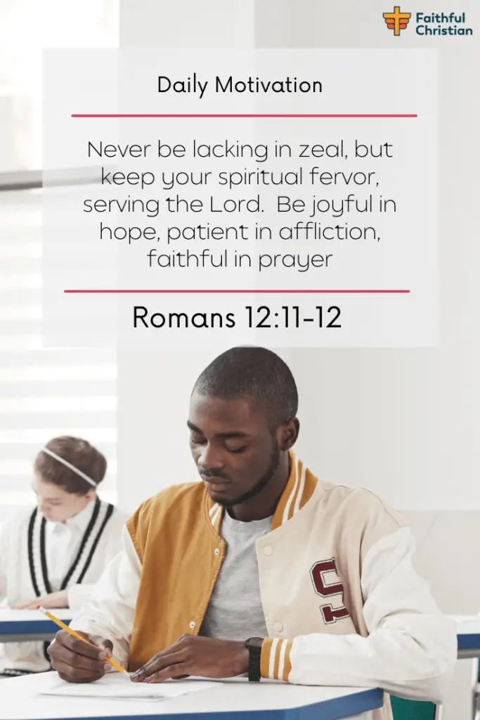 Bible verse about studying hard & preparing for exam success NIV