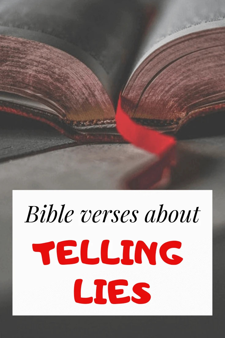 Thou Shalt Not Lie: 30+ Bible verses about lying & deceit
