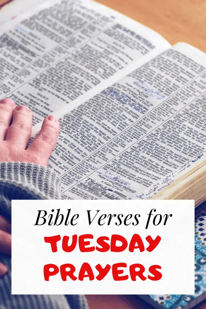 Tuesday Morning Prayer For the Day (With Bible verses)