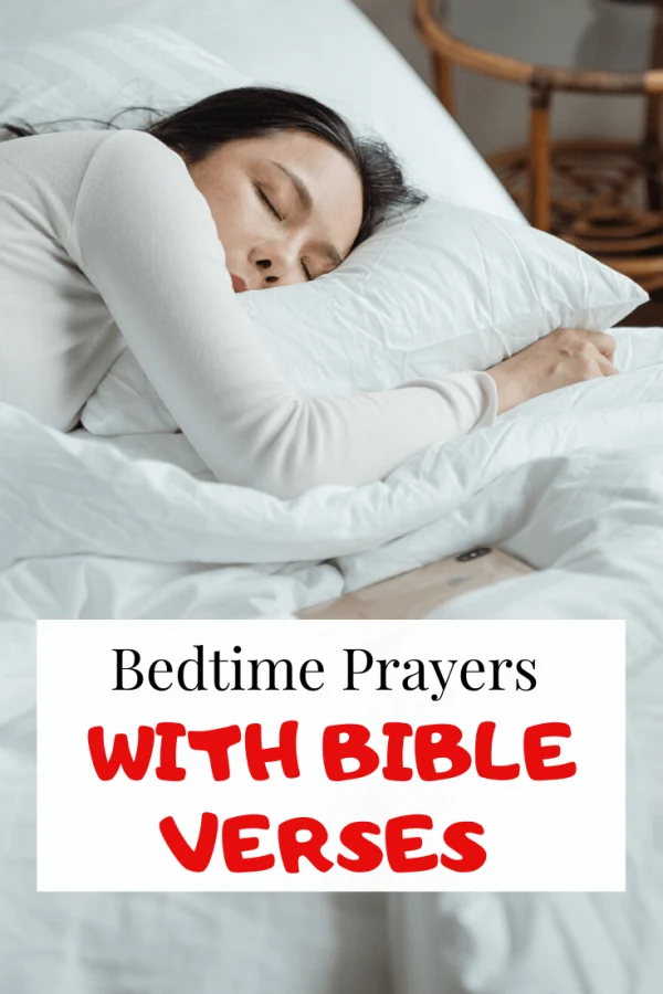 7 Goodnight prayers: Bedtime Prayers With Bible Verses
