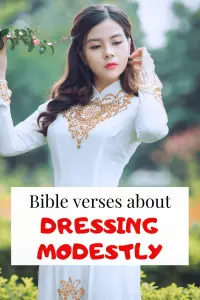 Bible verses about Dress Code & dressing modestly (Scriptures)