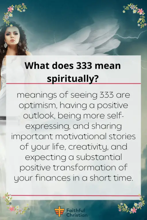 333 Meaning - What does seeing Angel number 333 mean?