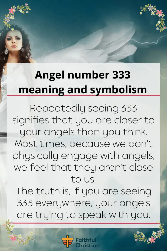 333 Meaning - What does seeing Angel number 333 mean?
