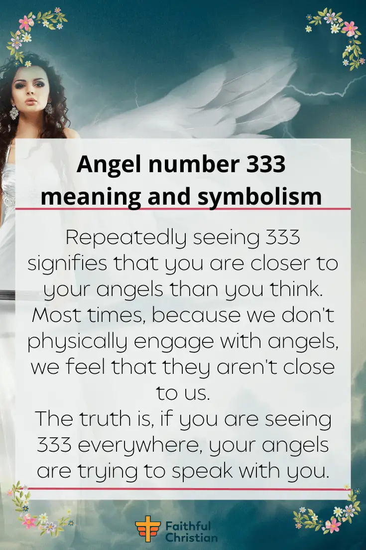 333 Meaning - What does seeing Angel number 333 mean?