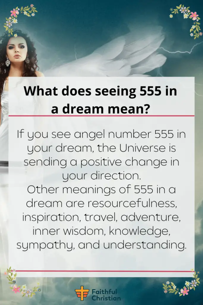 555 Meaning - What does Seeing Angel number 555 mean?