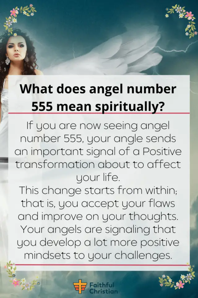 555 Meaning - What does Seeing Angel number 555 mean?