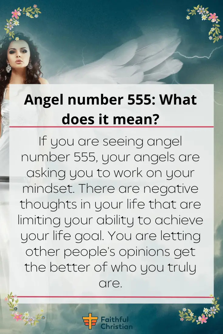 555 Meaning - What does Seeing Angel number 555 mean?