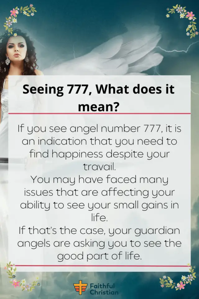 777 Meaning - What does Seeing Angel number 777 mean?