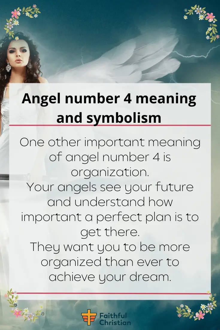 Angel number 4: Spiritual meaning and symbolism