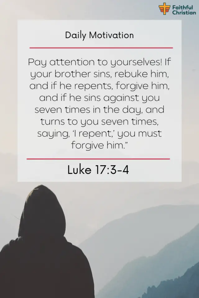 Bible Verses About Forgiveness (Yourself and Others): 37 Scriptures