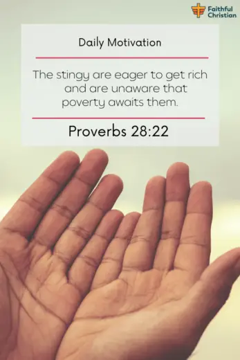 44 Bible Verses about Money, Greed and Selfishness