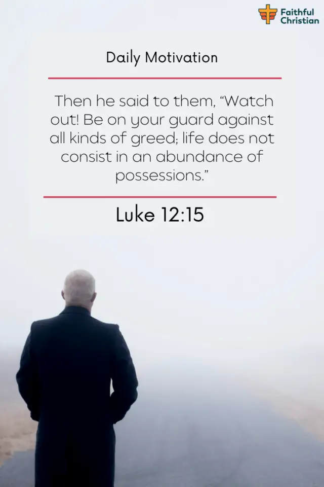 22 Bible verses About Greed and Materialism (Scriptures)
