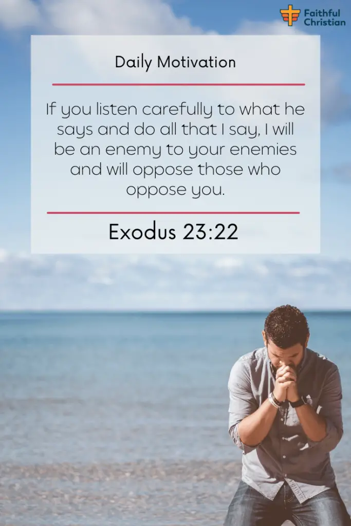 28 Bible verses about enemies (powerful Scriptures)