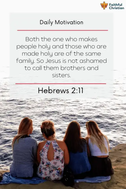 Bible verses about friendship and love (Sticking Together)