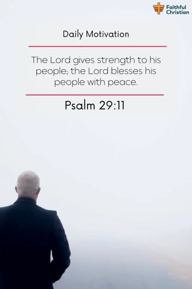 28 Inspiring Bible verses about Peace and Strength