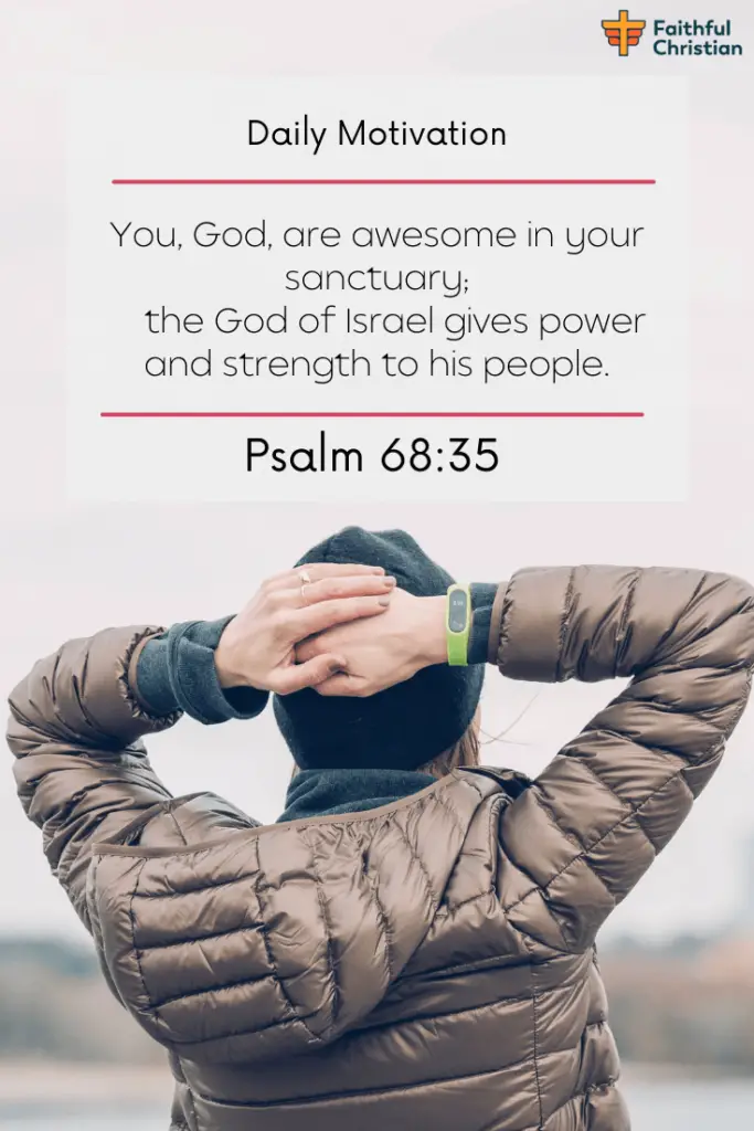 28 Inspiring Bible verses about Peace and Strength