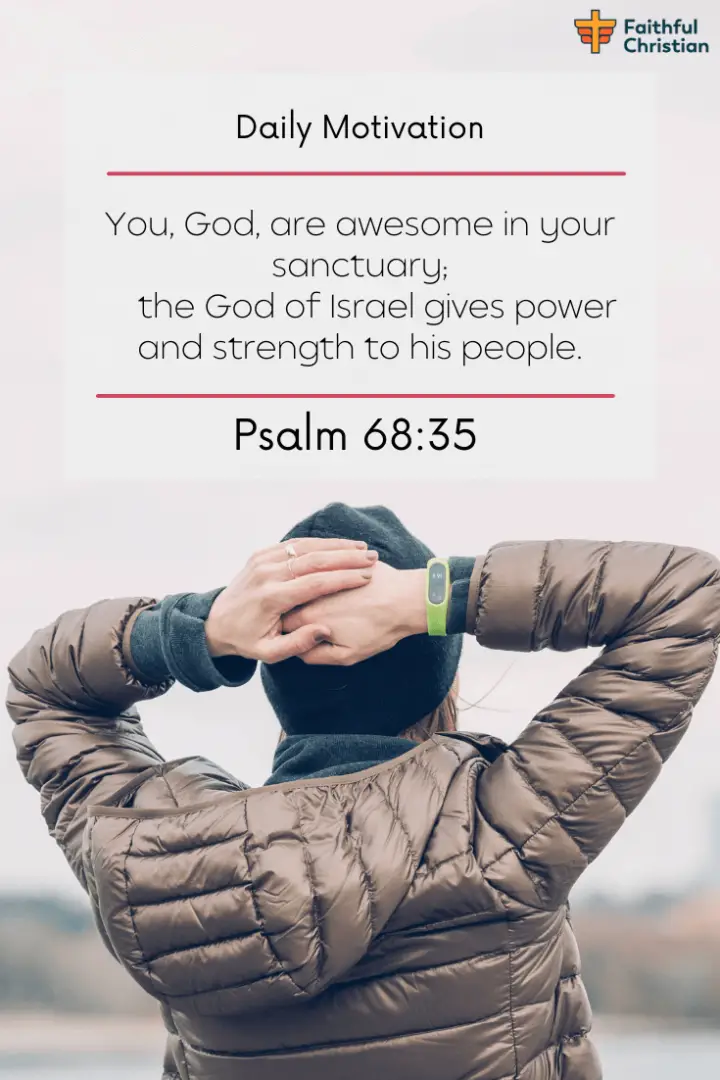 28 Inspiring Bible verses about Peace and Strength