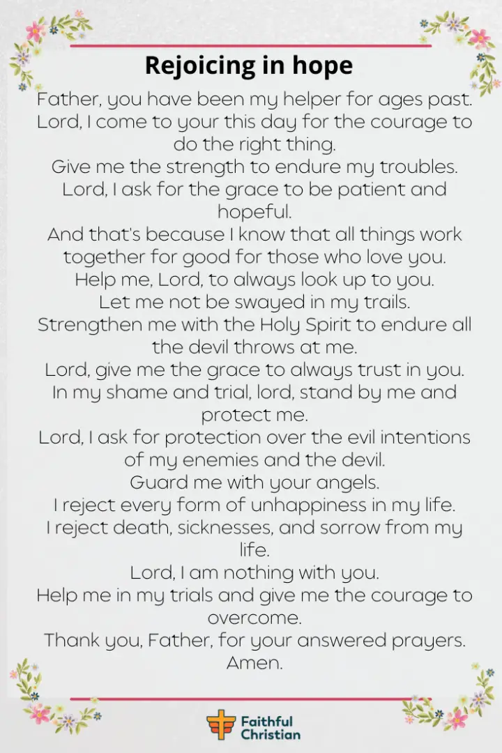 Prayer for courage, strength and Wisdom (with bible verses)