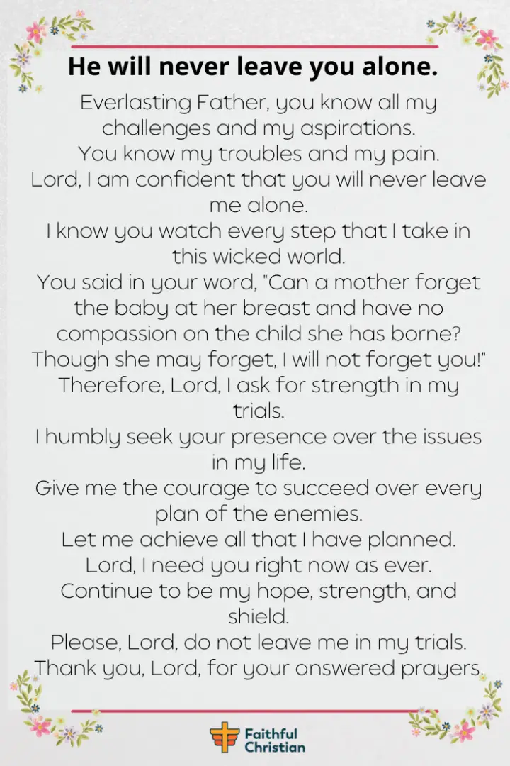Prayer for courage, strength and Wisdom (with bible verses)