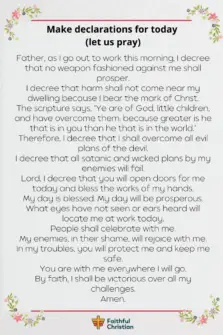 7 Powerful Morning Prayers Before Work (with Bible verses)