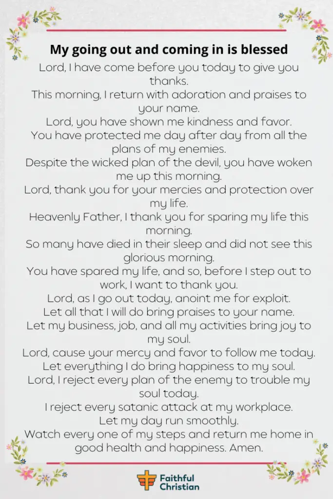 7 Powerful Morning Prayers Before Work (with Bible verses)