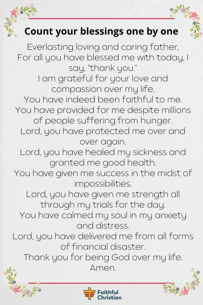 7 Short and Powerful Evening prayers with Bible Verses