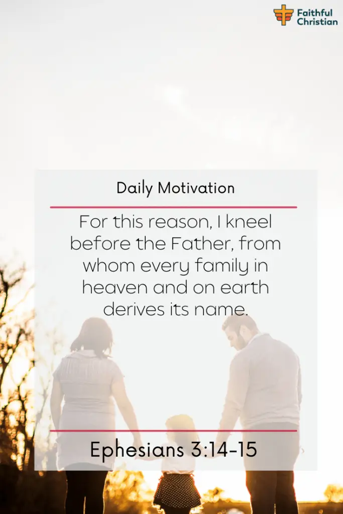 30+ Bible Verses About Family Love and Unity: (Scriptures)