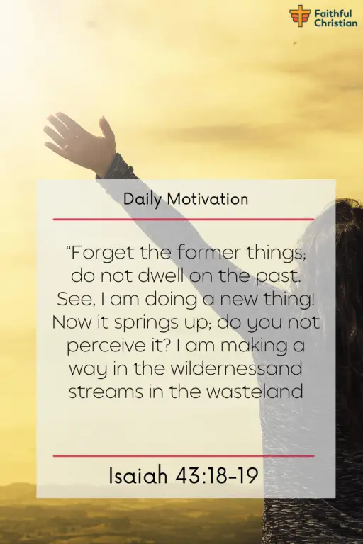 Bible Verses About Letting Go (Moving On): 30+ Scriptures