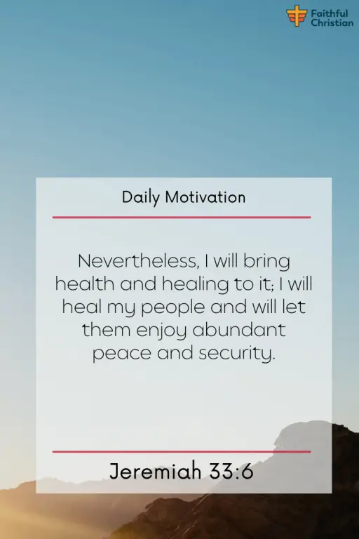 30+ Bible Verses About Protection from Sickness & Disease