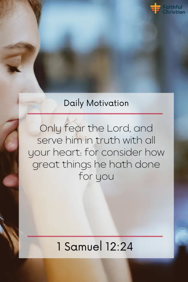 30+ Bible Verses About Serving God with Joy and all your Hearts