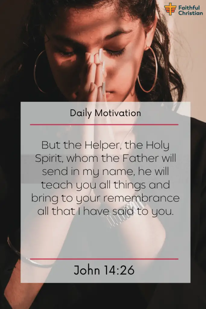 30+ Bible Verses About The Holy Spirit: Important Scriptures