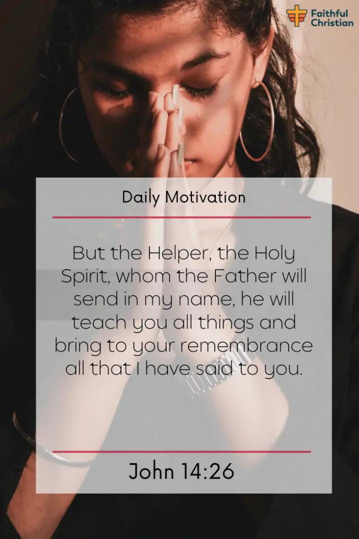 30+ Bible Verses About The Holy Spirit: Important Scriptures