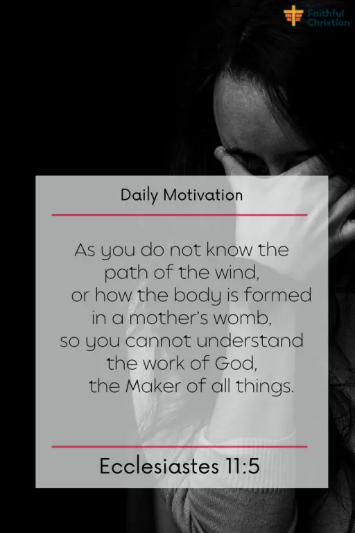 30+ Comforting Bible Verses For Miscarriage & Loss of Unborn Baby