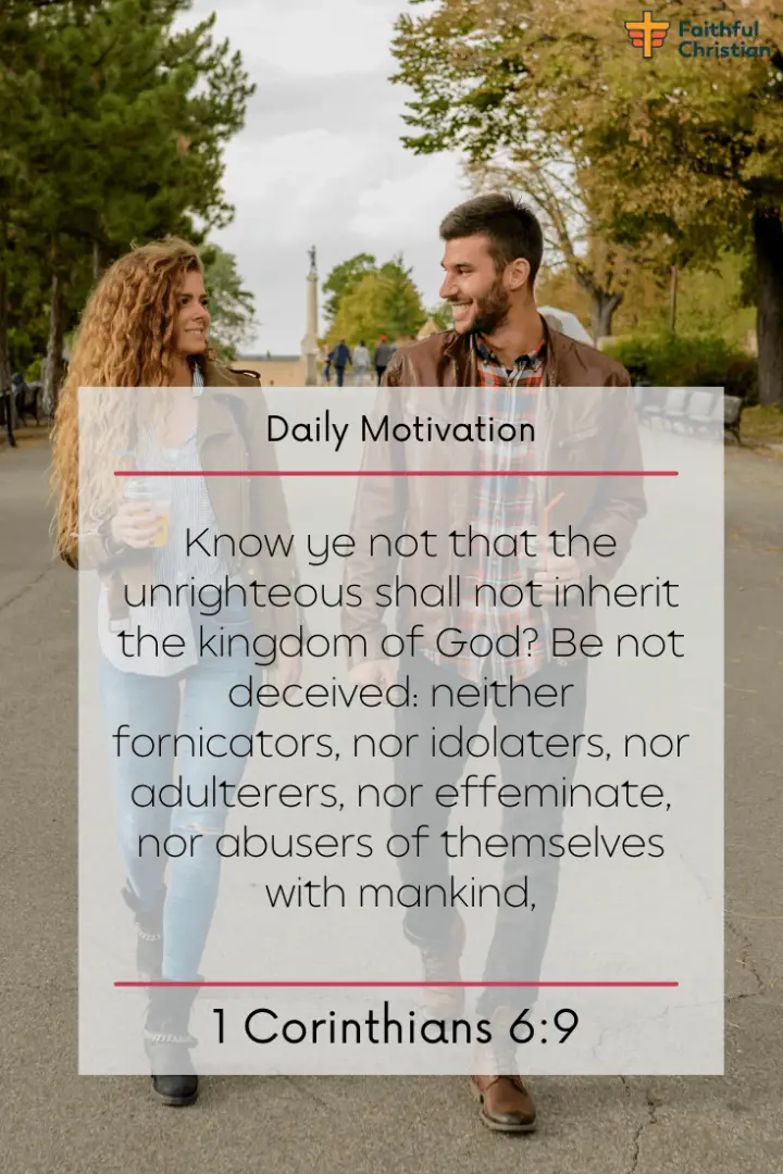 Fornication Scriptures: 30+ Top Bible Verses about Extramarital Sex
