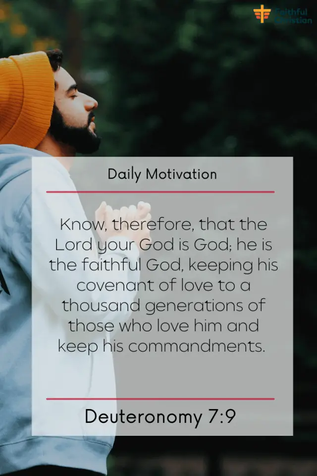 God is faithful: 30+ Bible verses about God's faithfulness