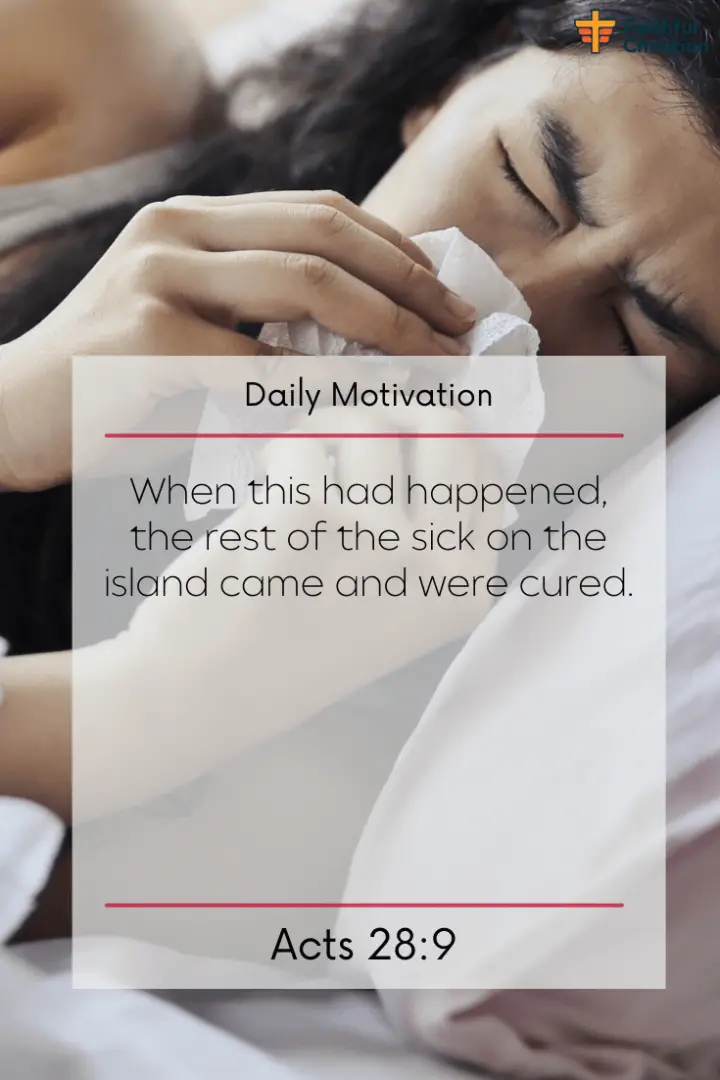 Healing Bible Verses for Sickness: 30+ Scriptures For the Sick