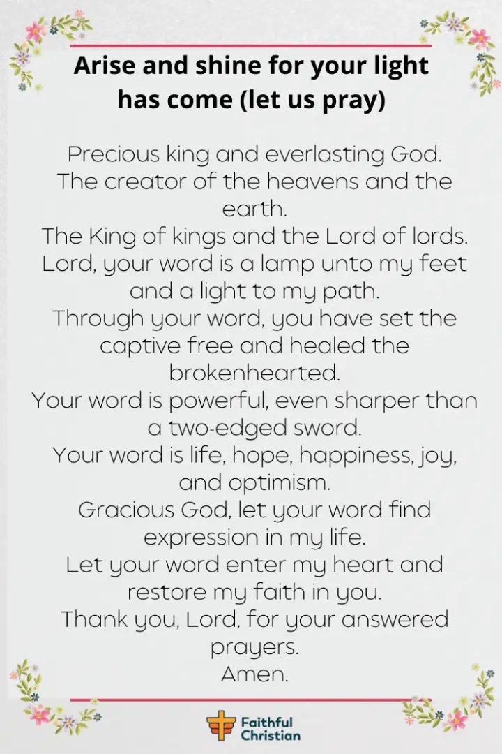 7 Miracle Prayers for Hope, Strength, Faith in difficult times