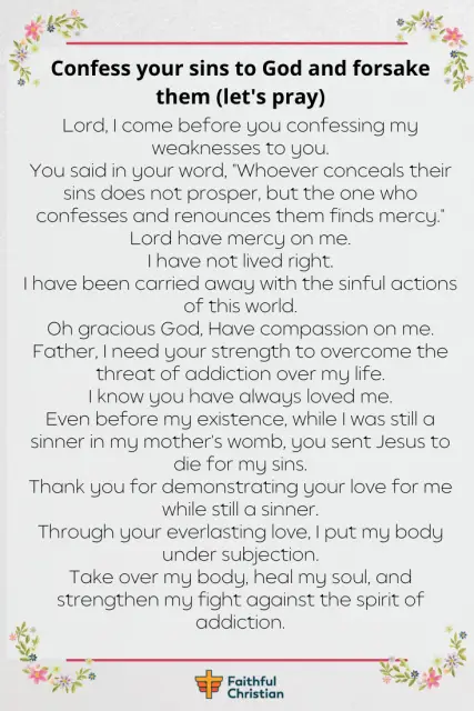 7 Powerful Prayers for Addiction - For friends, loved one and family ...