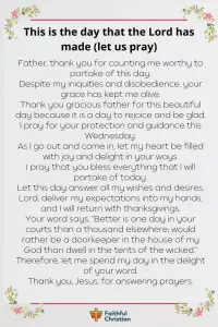 7 Powerful Wednesday Morning Prayers with Bible Verses