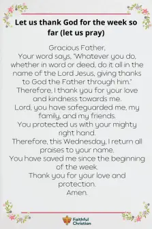 7 Powerful Wednesday Morning Prayers with Bible Verses