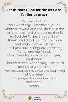 7 Powerful Wednesday Morning Prayers with Bible Verses