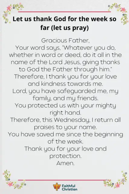 7 Powerful Wednesday Morning Prayers with Bible Verses