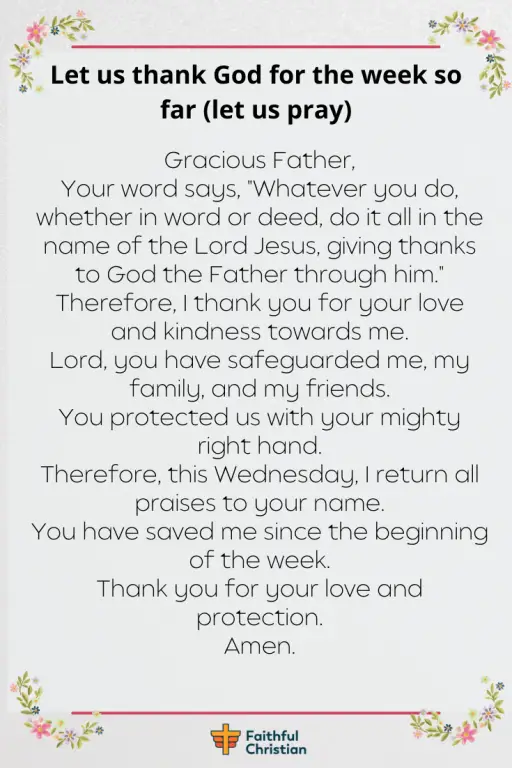 7 Powerful Wednesday Morning Prayers with Bible Verses