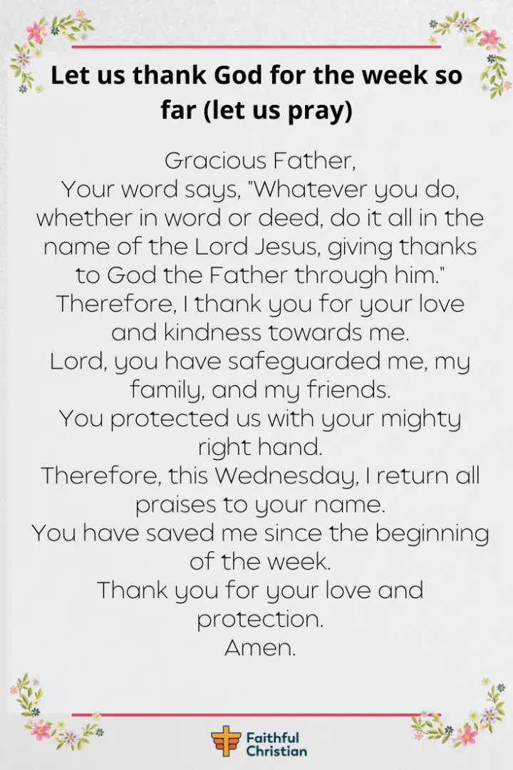 7 Powerful Wednesday Morning Prayers with Bible Verses