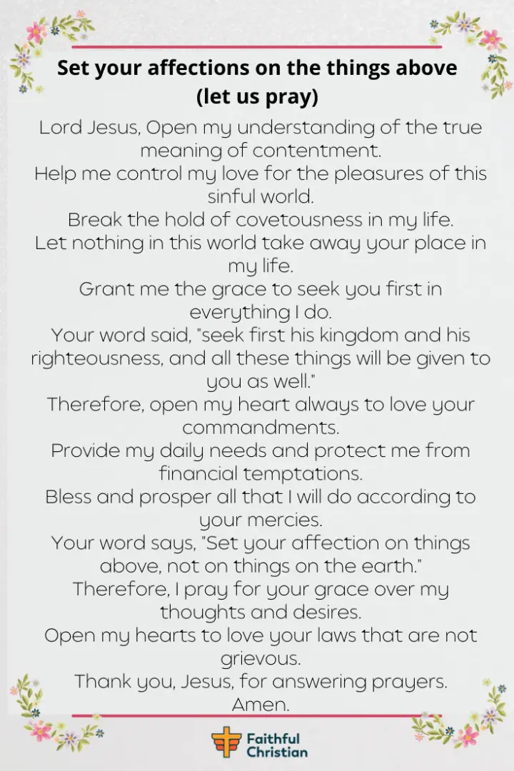 7 Prayers For contentment with Who you are (And what you have)