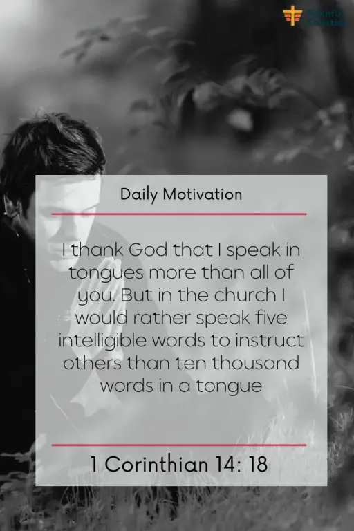 Speaking in Tongues Bible Verses: 30+ Scriptures