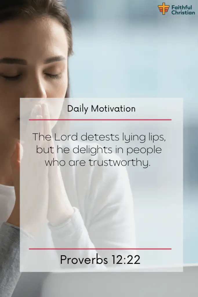 Thou Shalt Not Lie: 14 Bible verses about lying and deceit