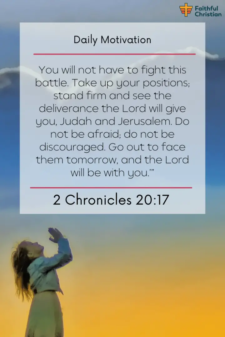 30+ Bible verses on God Fighting Battles (EVIL & Enemies)