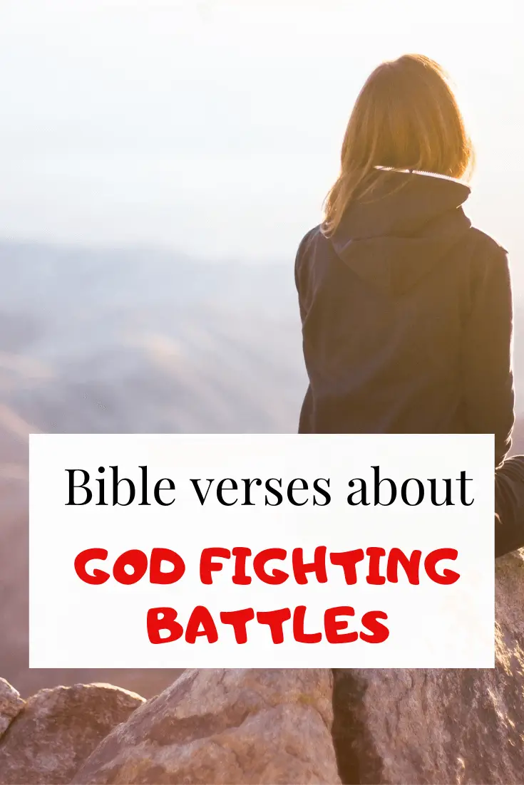 30+ Bible verses on God Fighting Battles (EVIL & Enemies)
